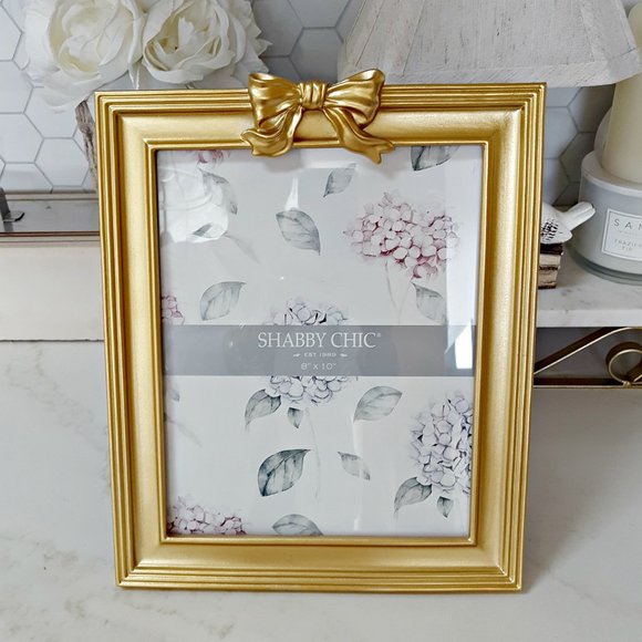 Shabby Chic | Accents | New Shabby Chic Bow 8 X Photo Picture Frame ...